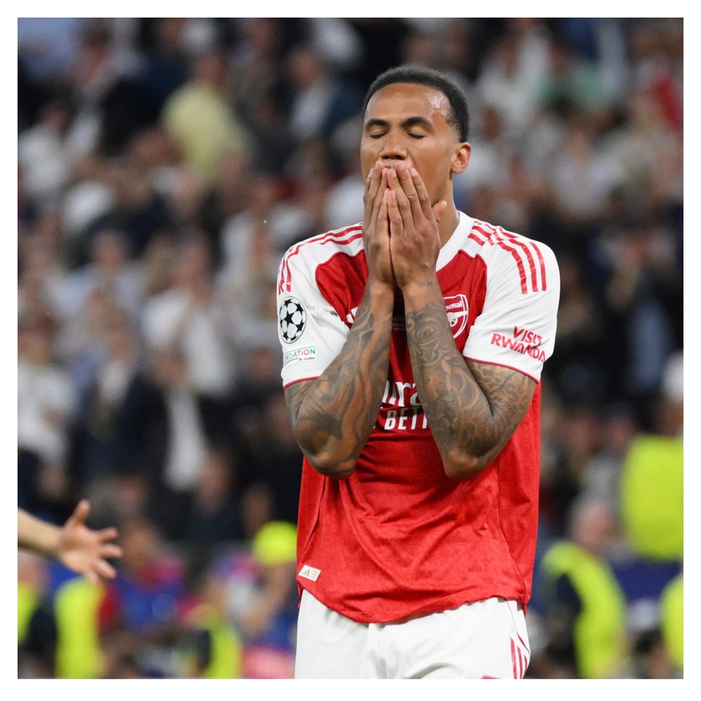 UCL Final: Gabriel becomes highest selling Arsenal shirt after PSG ...